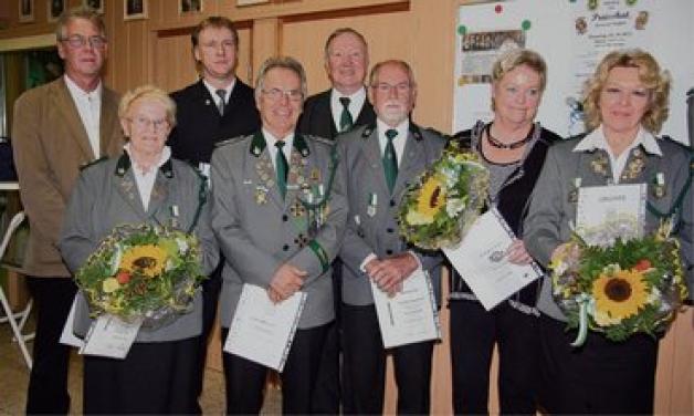 Pokale nach dem Frühstück