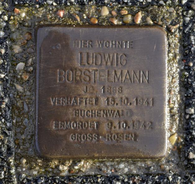 Stolpersteine auf Sylt - in Gedenken an Ludwig Borstelmann und An