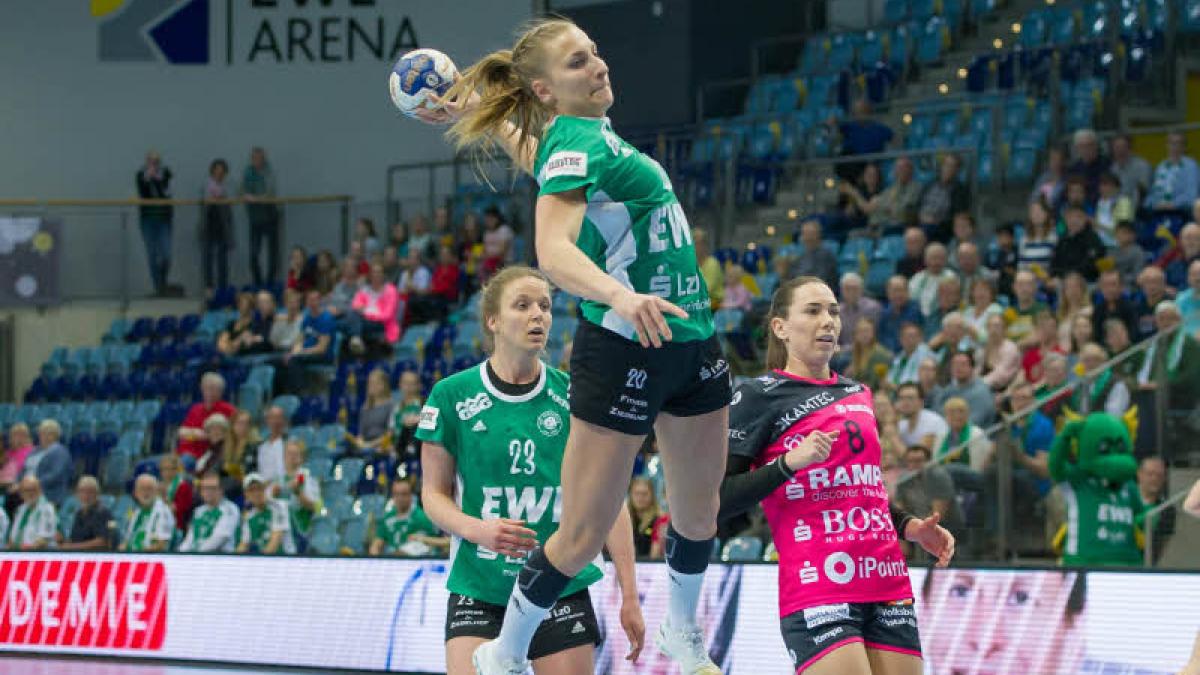 Rendsburgerin Jenny Behrend will mit SG BBM Bietigheim Titel gewi