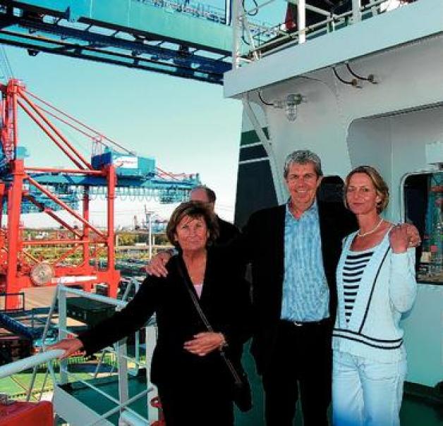 Neues Flaggschiff der Reederei Wulff