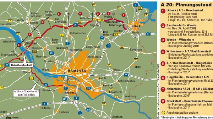 Der A 20-Tunnel - jetzt voll im Plan | SHZ