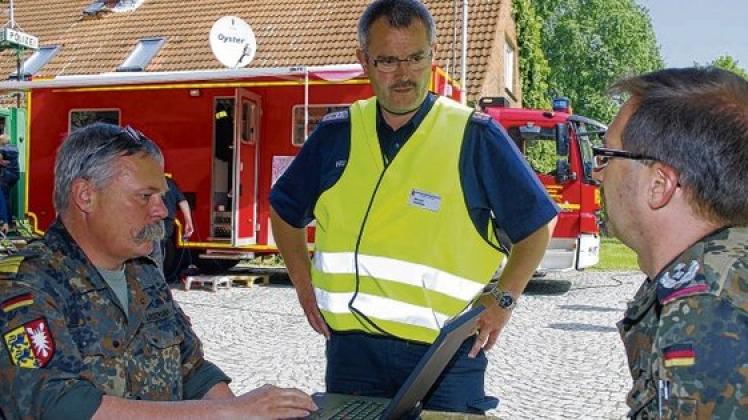 Boostedter Soldat leitet Hilfseinsätze in Lauenburg