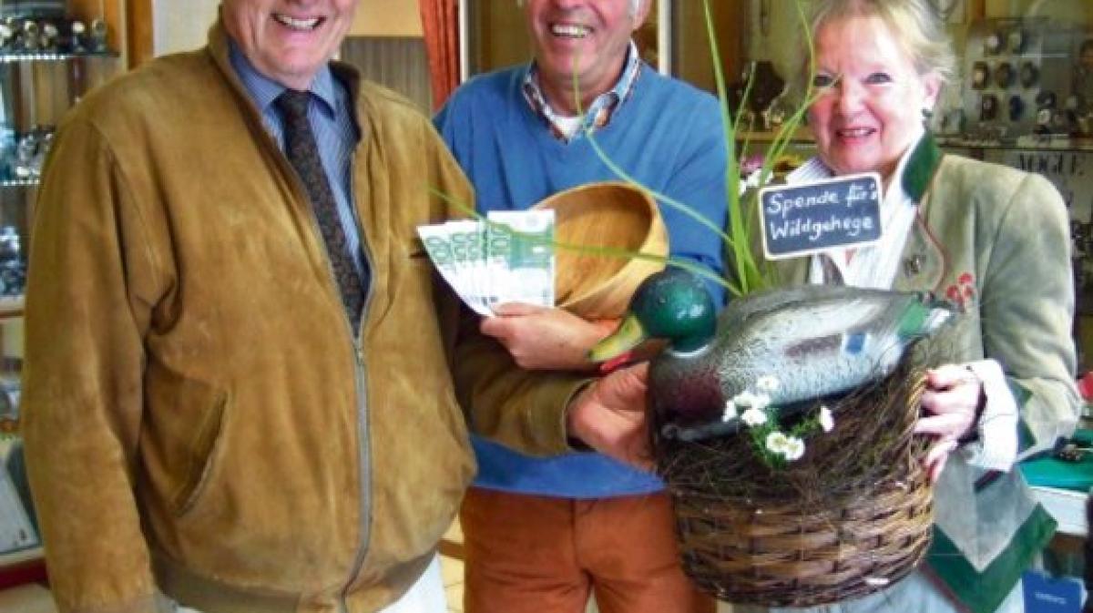 500 Euro für einen neuen Wildpark-Zaun