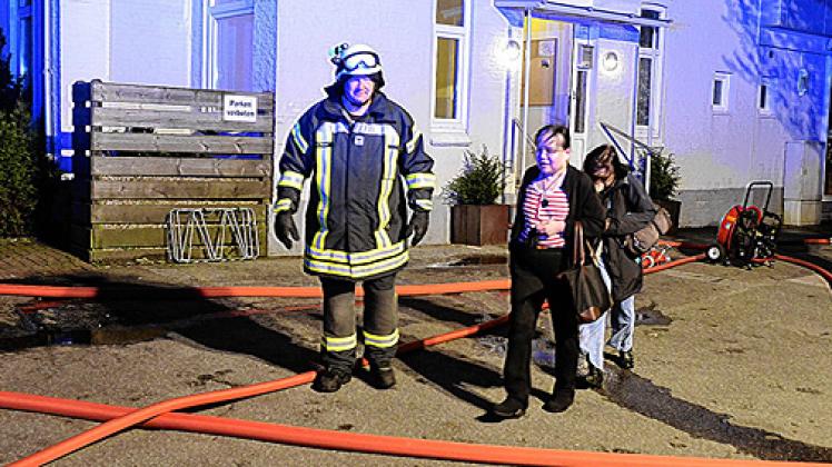 Feuer auf Sylt - Wohnhaus evakuiert