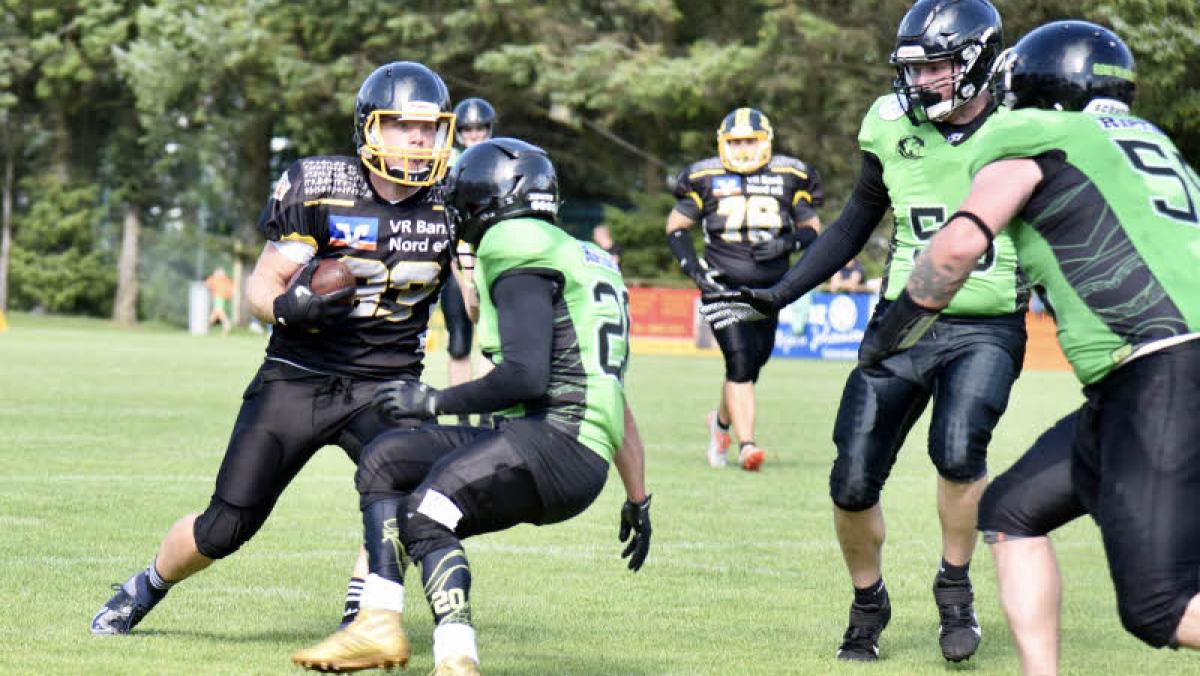 Frisia Warriors starten mit Sieg gegen Bredstedt Riptides