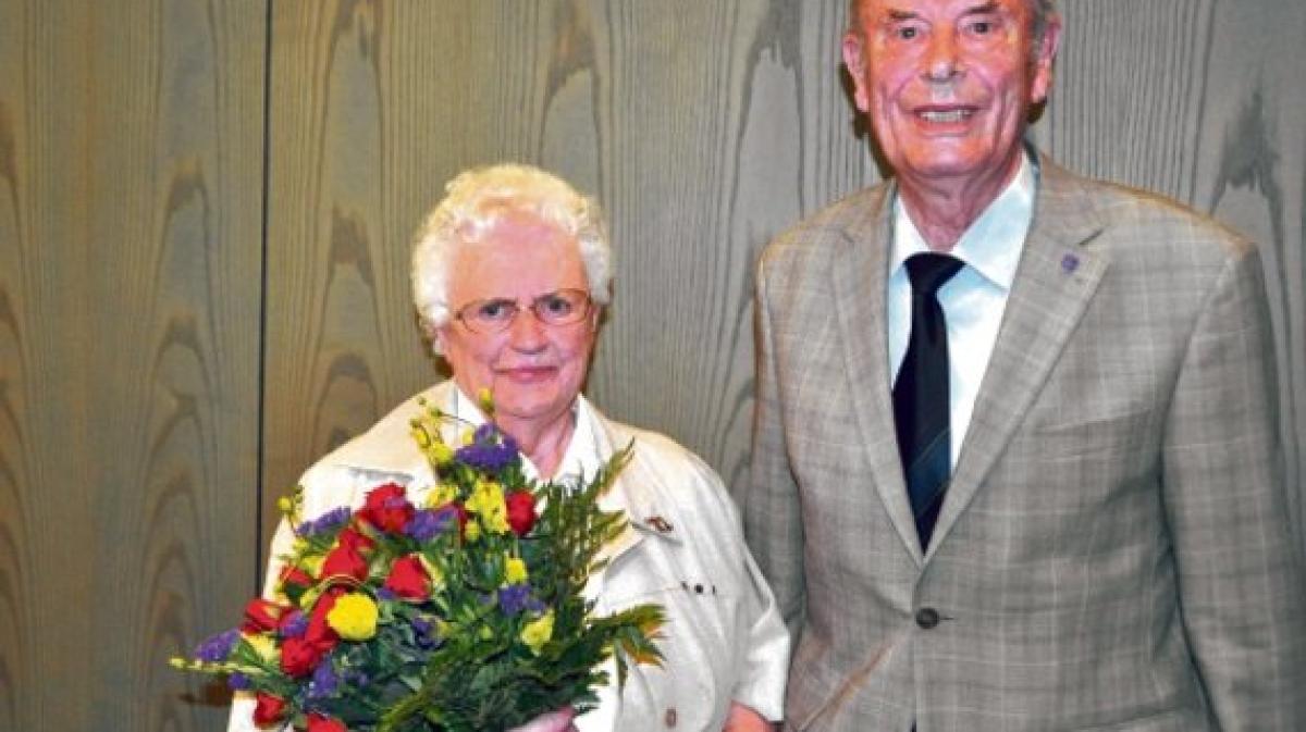 Lob für Ewald Bischoff und Rosemarie Jordan