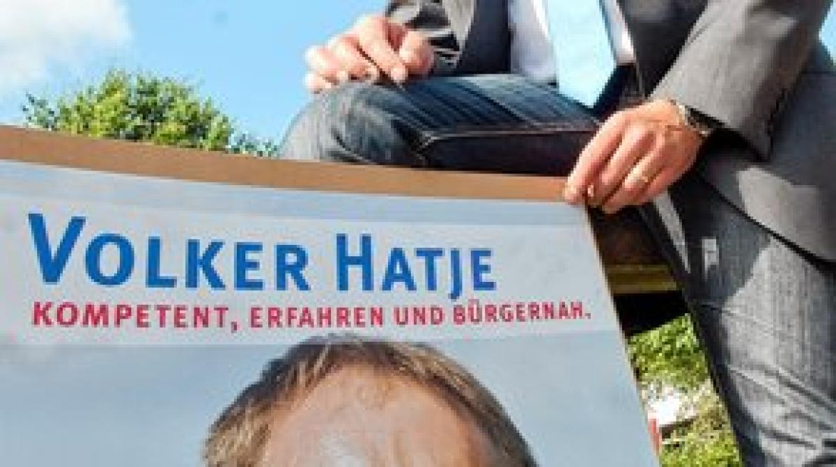 Hatje will Chef im Rathaus werden | SHZ