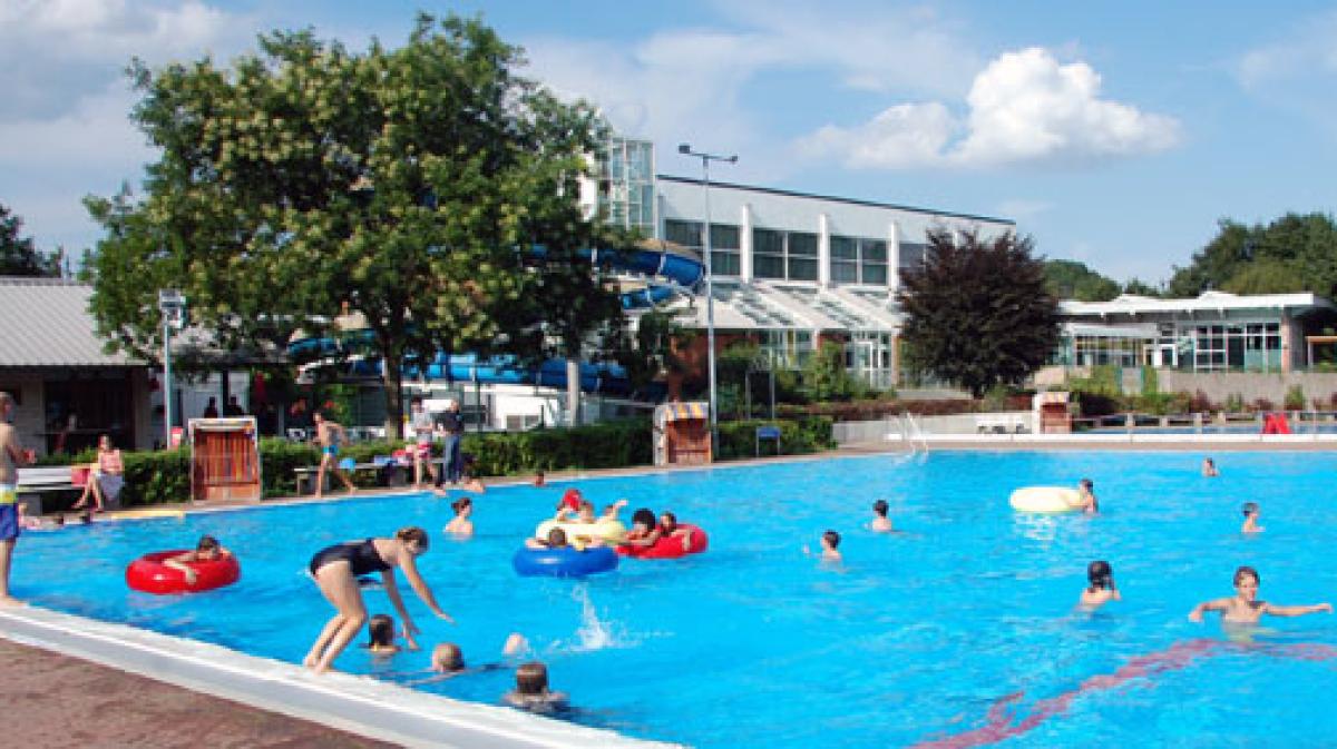 Abbaden im Rendsburger Freibad