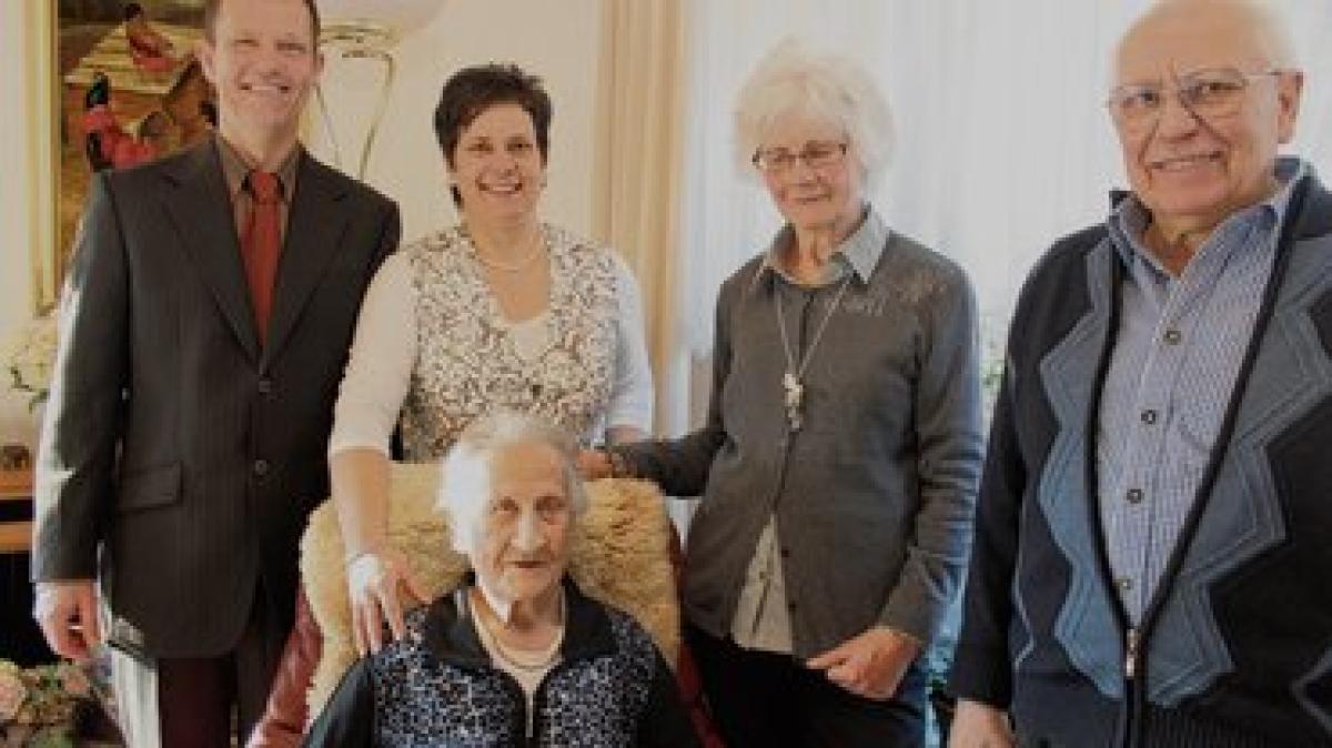 Martha Meyer wird 100 Jahre alt