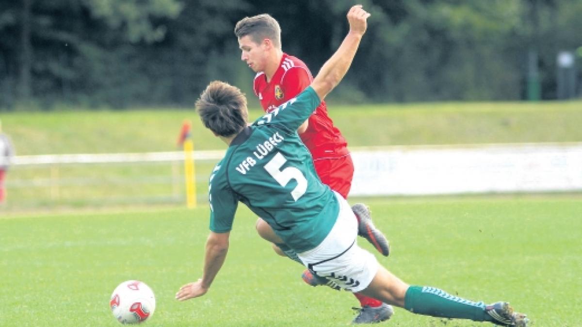 Kevin Hübner gelingt ein Hattrick