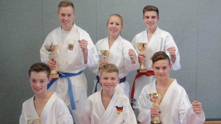 Starke Leistung: Nübbeler Karateka holen beim Banzai Cup sieben M