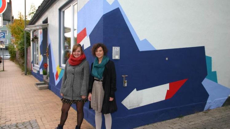 Farbenfrohe Fassaden im Vicelinviertel