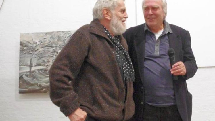 Künstler Gerrit Bekker mittendrin im Leben