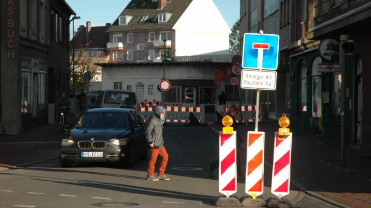 Sackgasse am Bahnhof