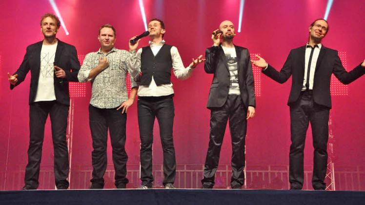 1600 Besucher sangen mit den Wise Guys