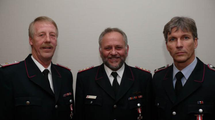 Spitzenduo der Ostenfelder Wehr „vergoldet“