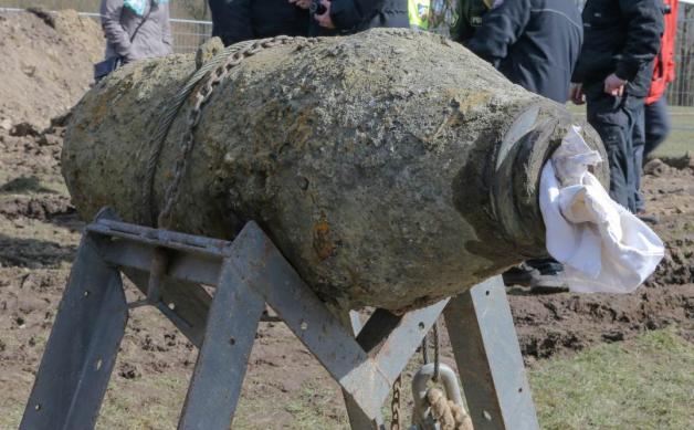 Die Fliegerbombe ist entschärft