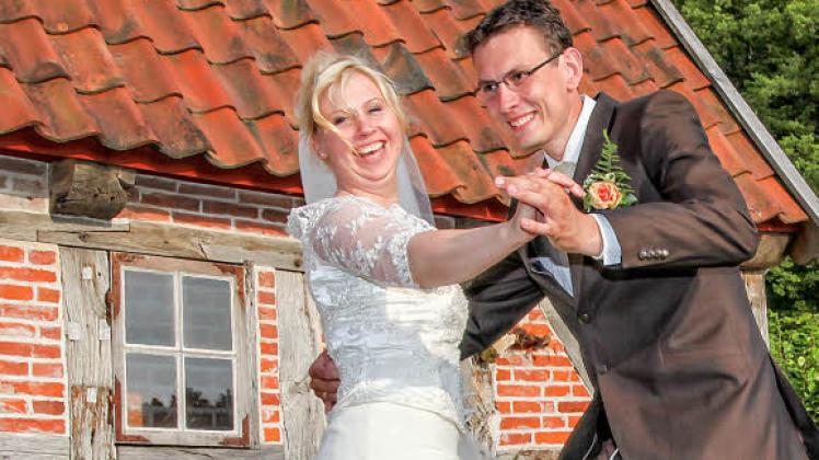 19 Paare heirateten auf Viehbrook, jetzt gibt es einen Brautklei