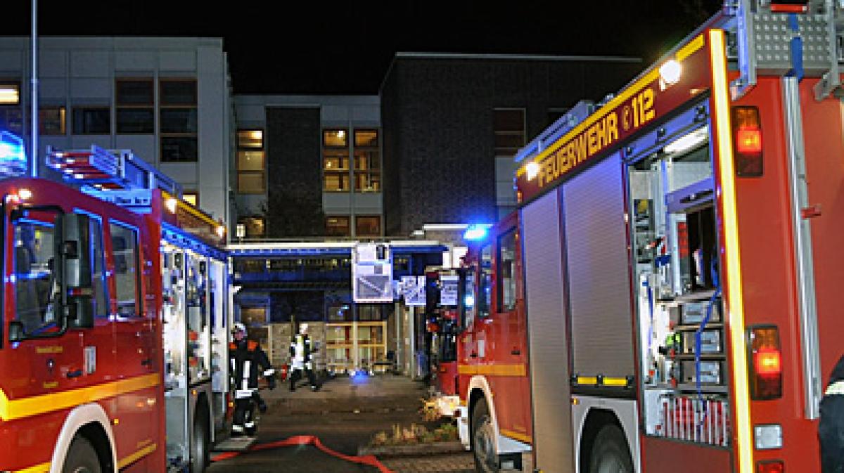 Feuer in Uniklinik war schnell gelöscht