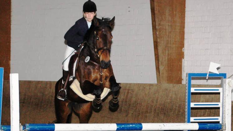 Amelie Jöhnk überragende Amazone auf dem Reiterhof Dahlmann
