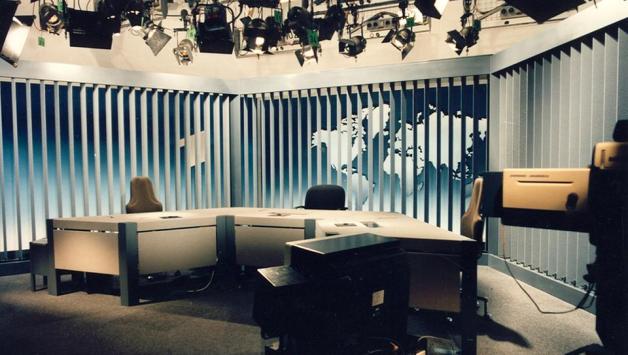 Modernes Design für das Tagesschau-Studio