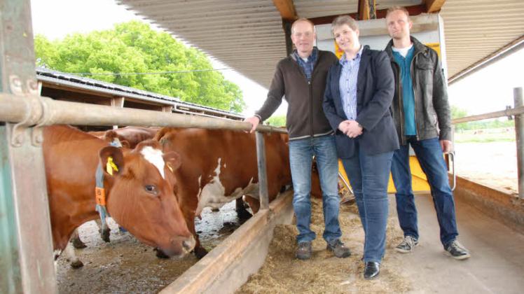 Heimspiel für Steinburgs einzige EU-Abgeordnete – ein Ortstermin