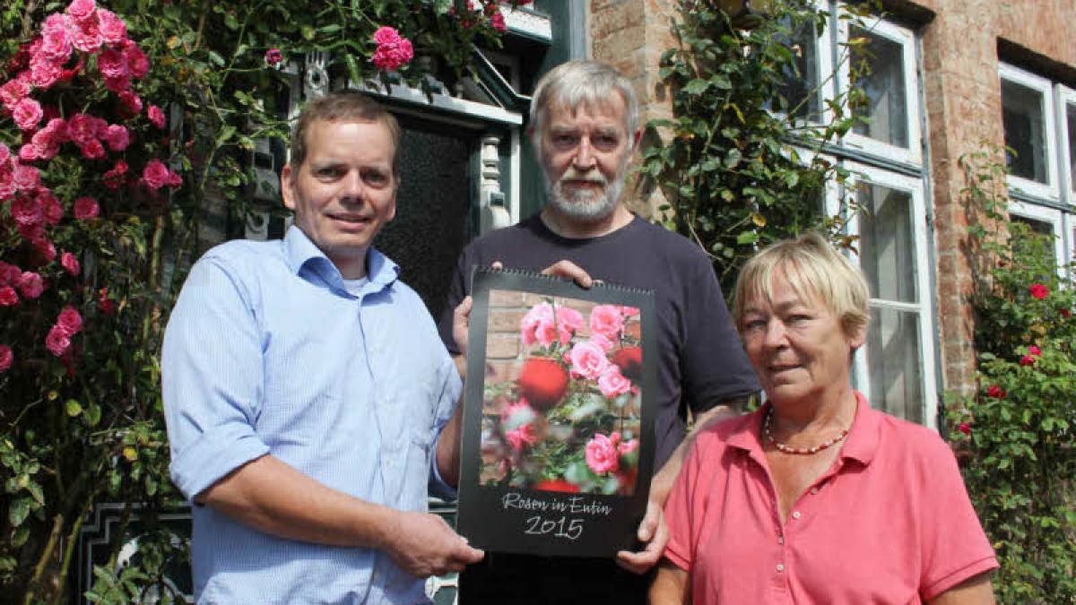 Neuer Kalender zeigt „Rosen in Eutin“