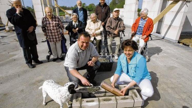 Sonniger Start für Pflegezentrum