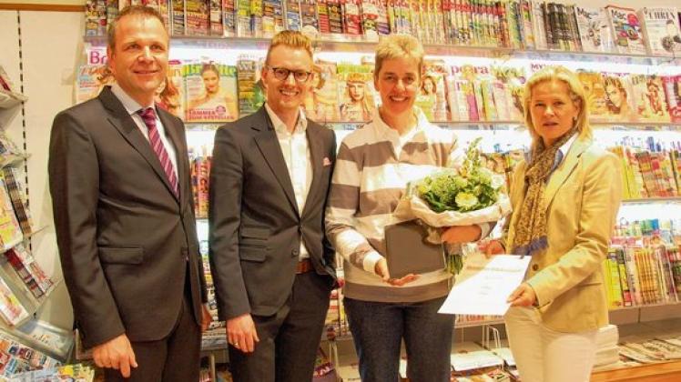 Dank an die erfolgreichste Zeitungsverkäuferin