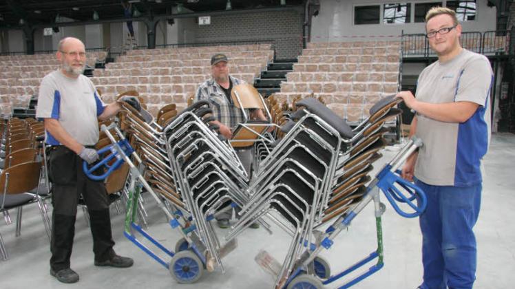 Feuertaufe für die "neue" Holstenhalle