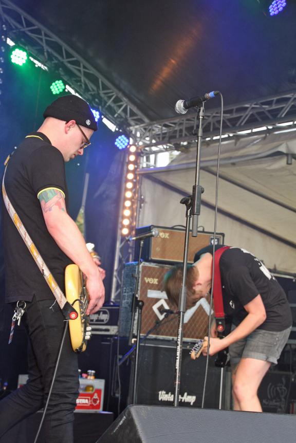 Bands rocken das Ackerfestival