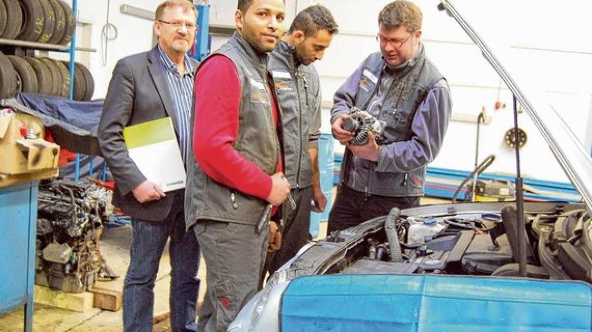 Vom Aufstocker zum festen Job