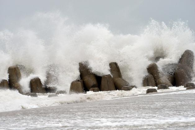Erste Sturmflut: Sylt wird durchgepustet