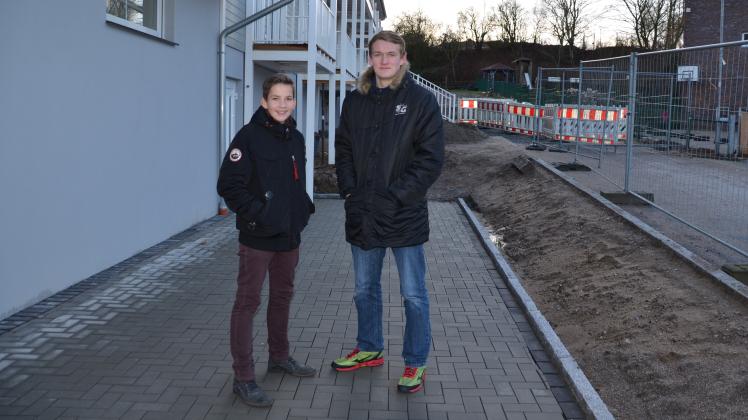 Michael ist im Handball-Internat