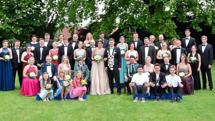 Bockhorster Schützenkönig beruft 18 Paare ins