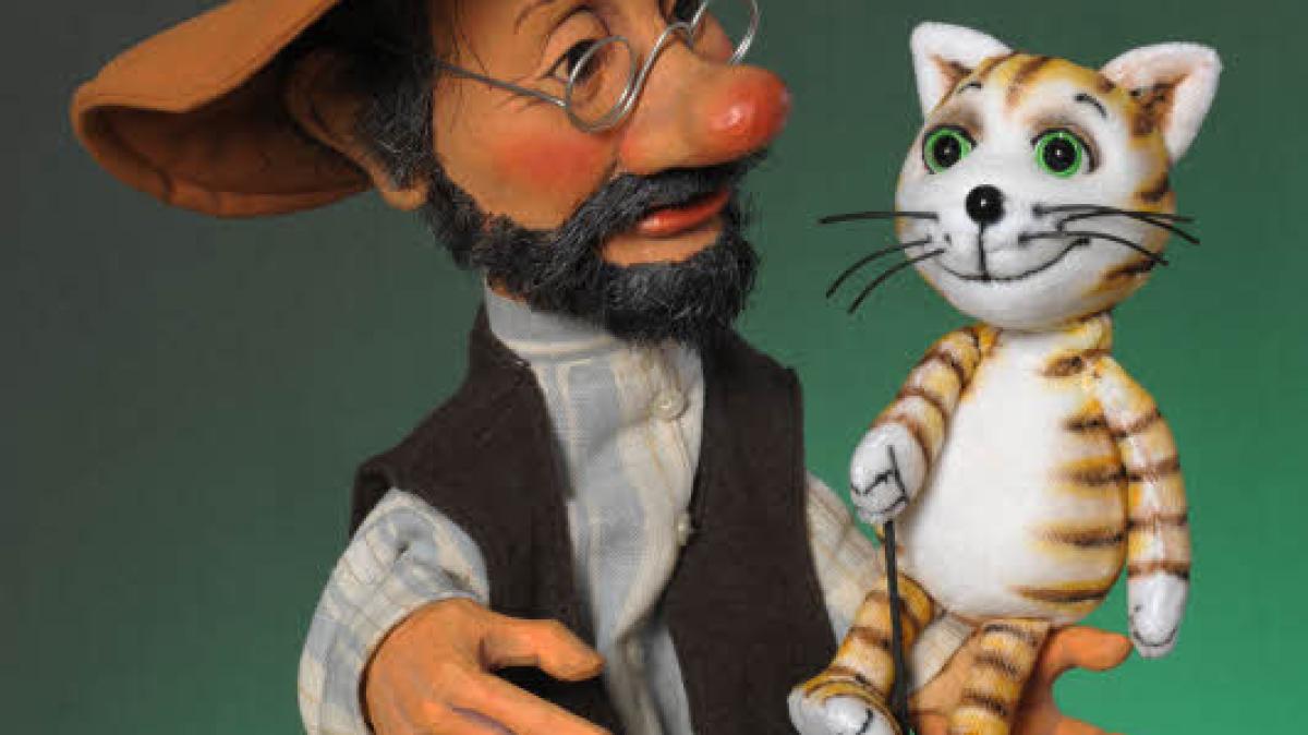 „Pettersson und Findus“-Puppenspiel im Zeltpalast