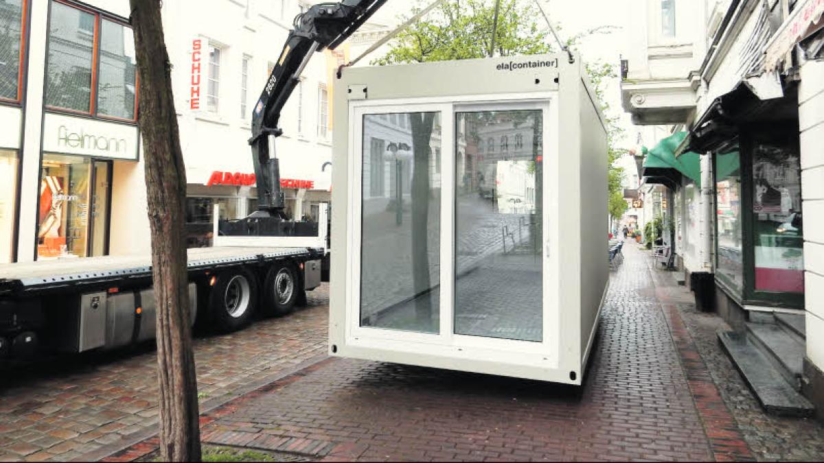 Aktuelle Bau-Infos im Container