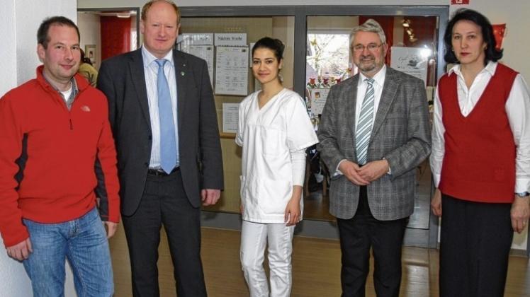 Hilbers und Eling setzen Vertrauen in das St.-Matthias-Domizil