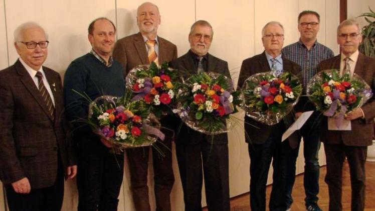 MGV Harmonie Glane mit zwei Chören auf