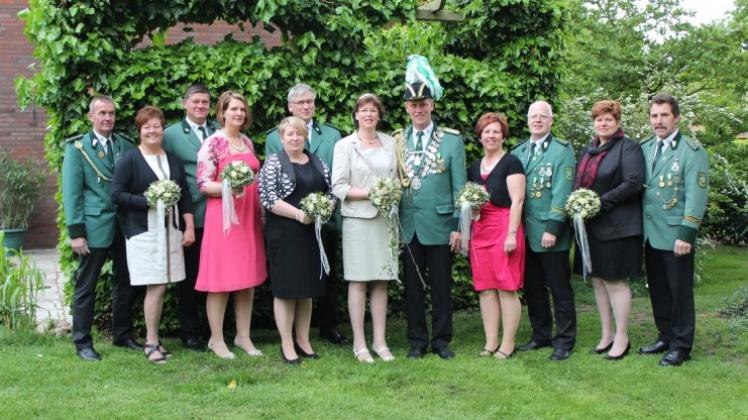 Eduard Hollen ist Schützenkönig in Twist-Hebelermeer