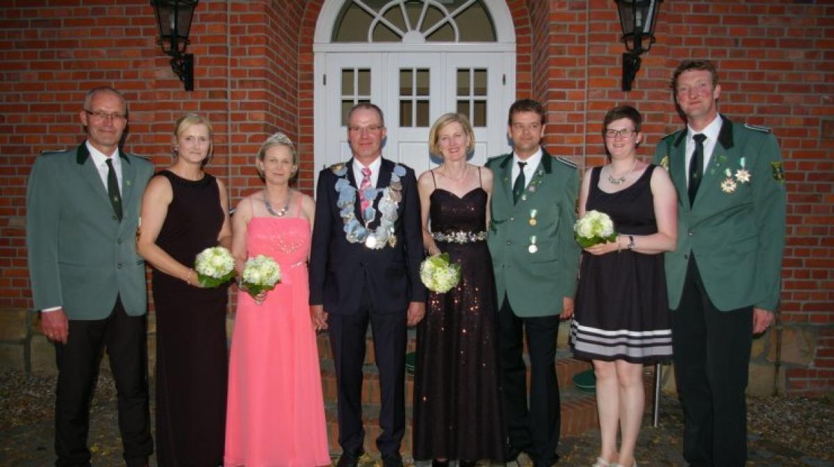 Thomas Bertling regiert als Schützenkönig in