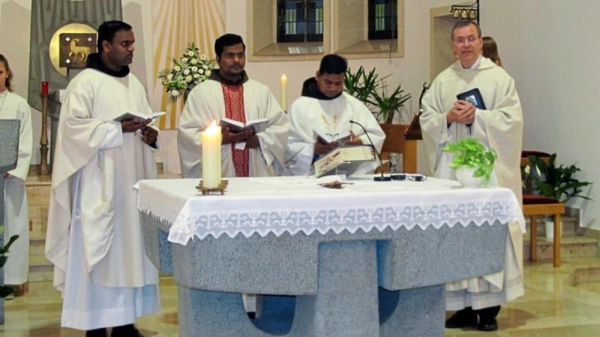 Pater Arun Junes Alphonse in Lähden
