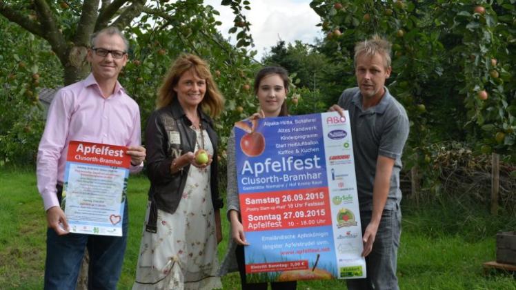 Neuntes Apfelfest in Clusorth-Bramhar