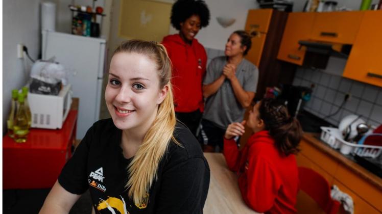 Das Küken fühlt sich bei den Panthers gut