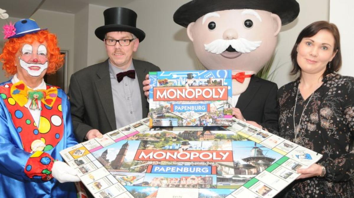 Papenburger Monopoly in der „Schlossallee“