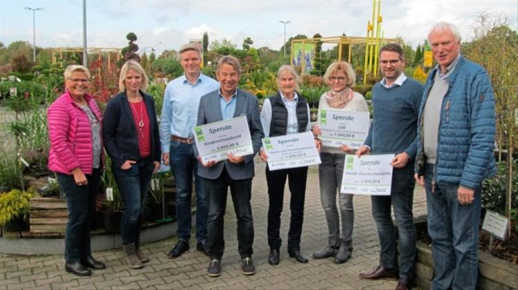 Haselünner Firma Lüske spendet zum Jubiläum an Vereine und