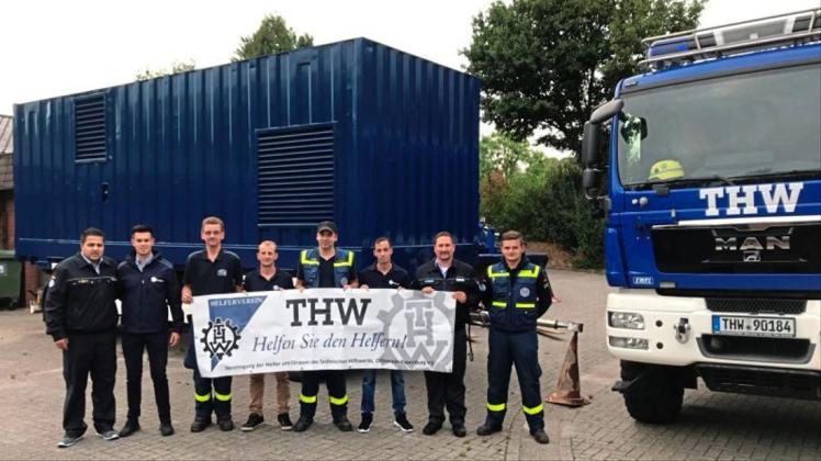 THW Papenburg saniert Stromaggregat