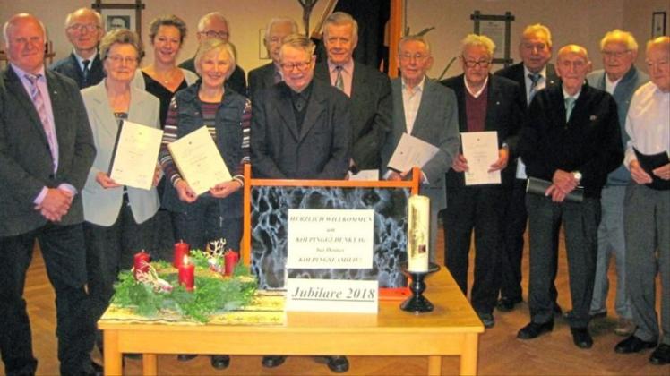 Schon bei der Gründung der Kolpingsfamilie Wellendorf dabei