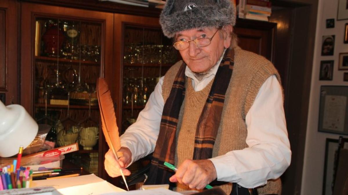 Walter Scheier ist ein Original aus