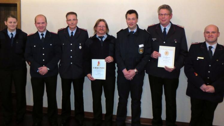 Ortsfeuerwehr Oldendorf hält